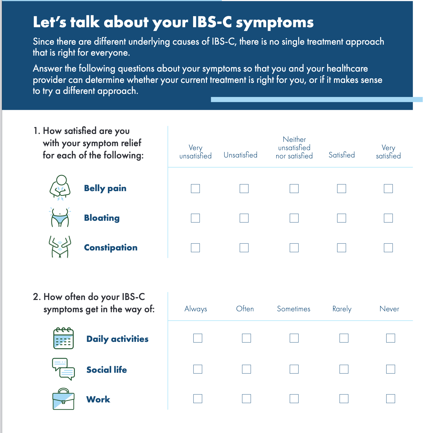 Let’s talk about your IBS-C symptoms - Gastro Girl
